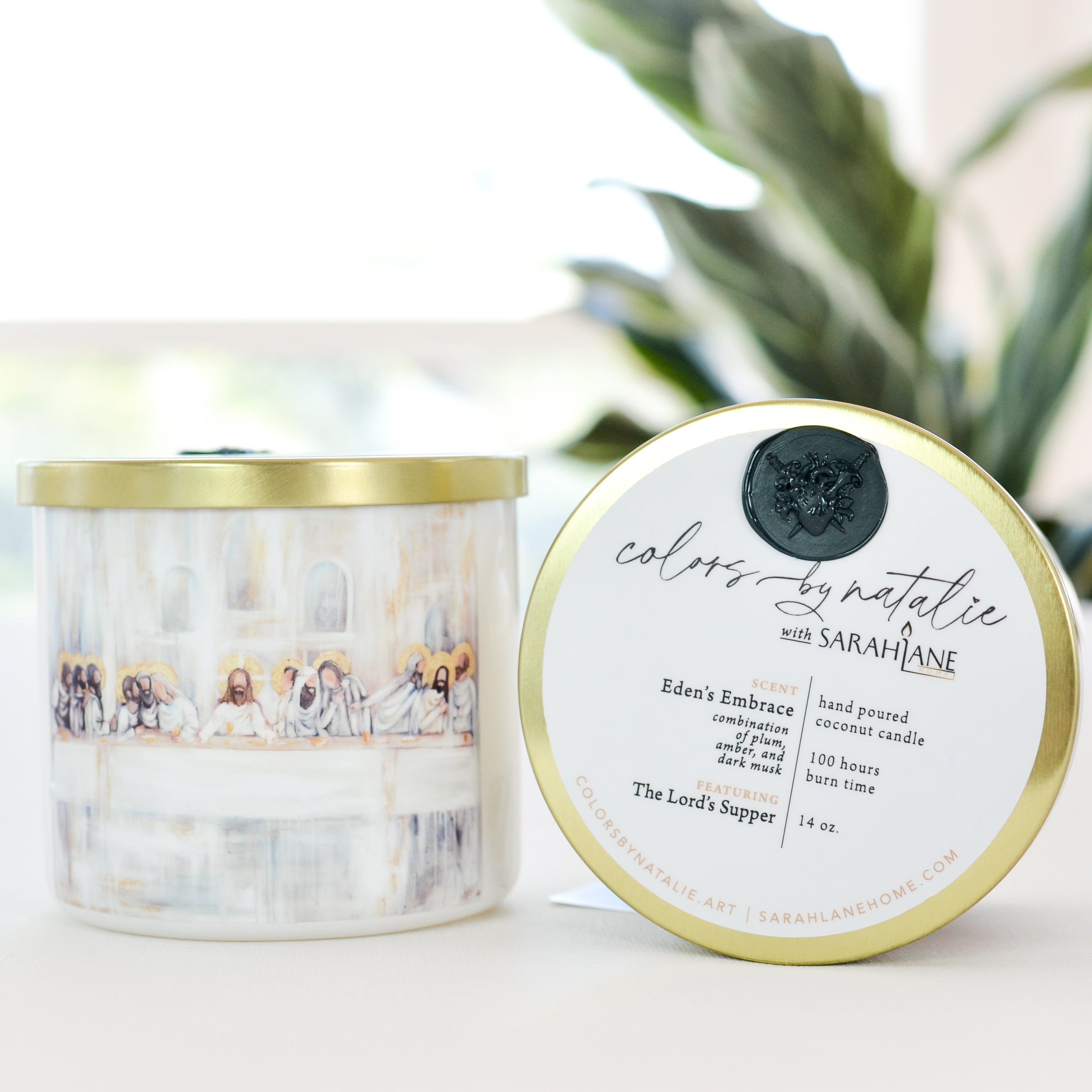 The Lord's Supper Non-toxic Scented Candle – Colors by Natalie